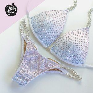 Vicky Ross Fit | Swim | Ice Queen Fitness Competition Bikini Designer ...